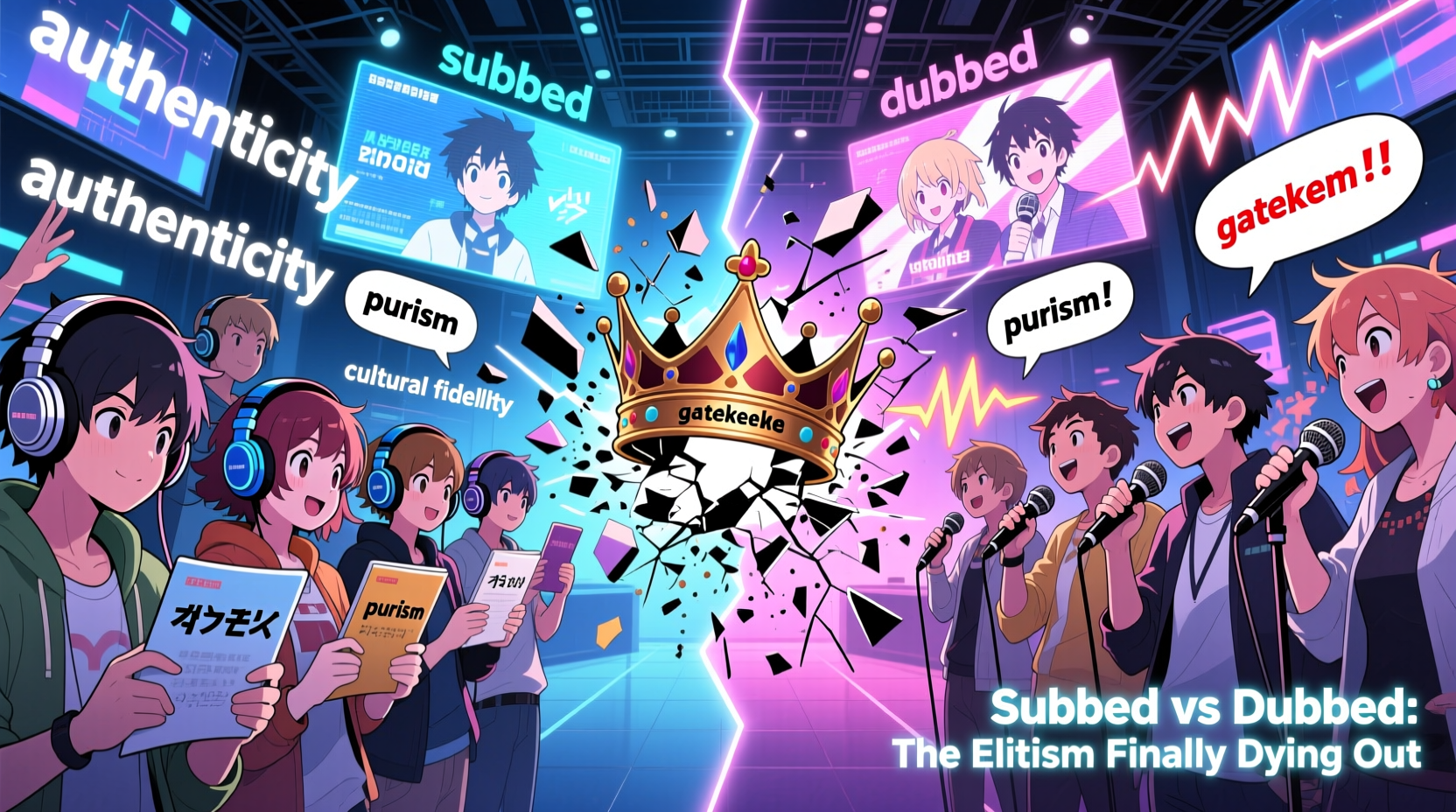 Subbed Vs Dubbed Anime Is The Elitism Finally Dying Out Among Fans