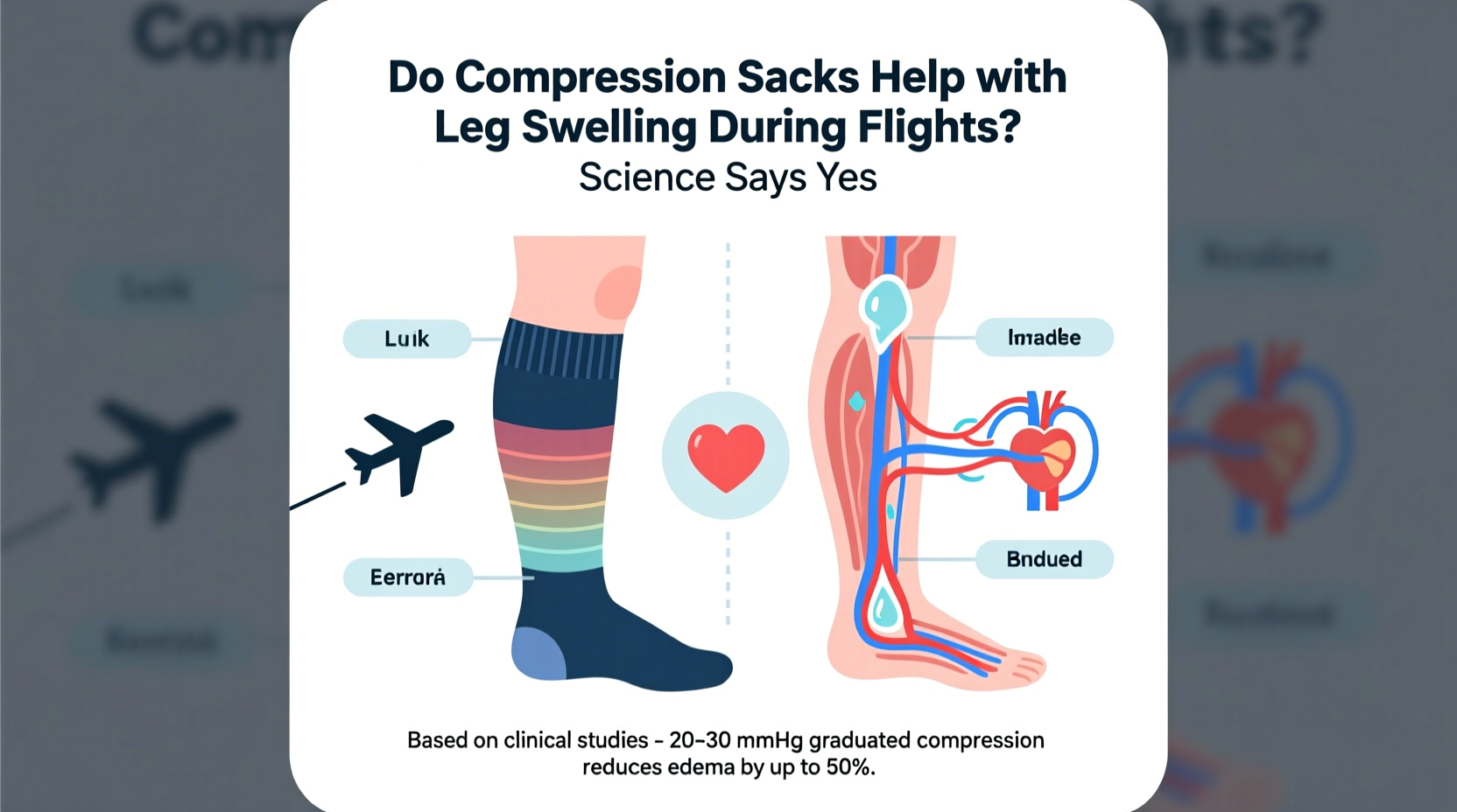 Do Compression Socks Help With Leg Swelling During Flights Science Says