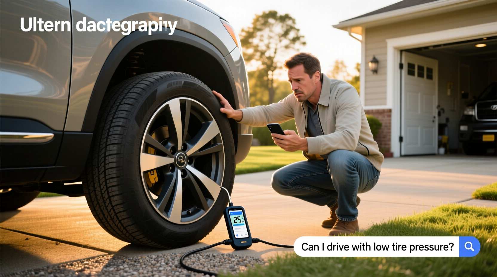 Driving On Low Pressure Tire