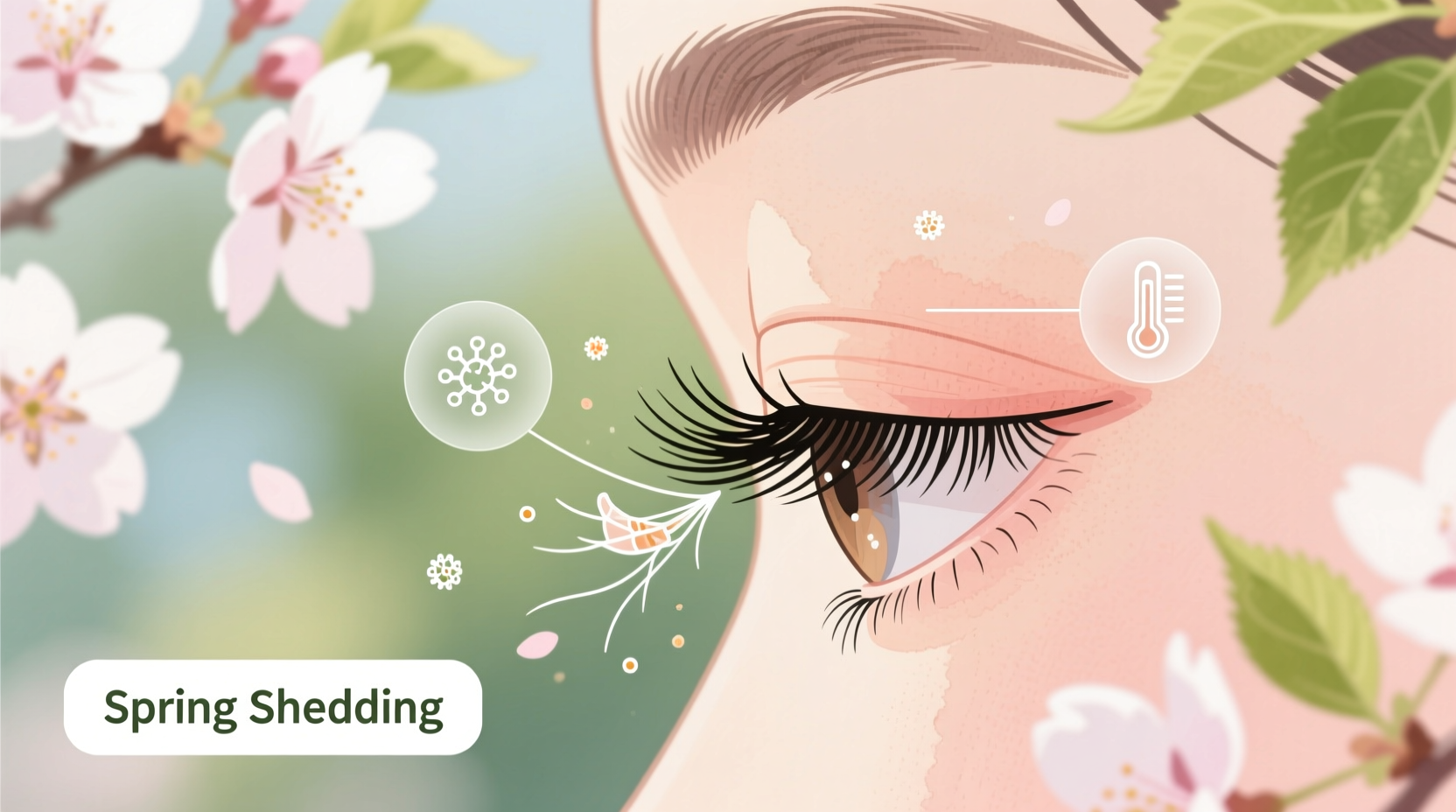 Why Do My Eyelashes Fall Out More In Spring Common Seasonal Causes