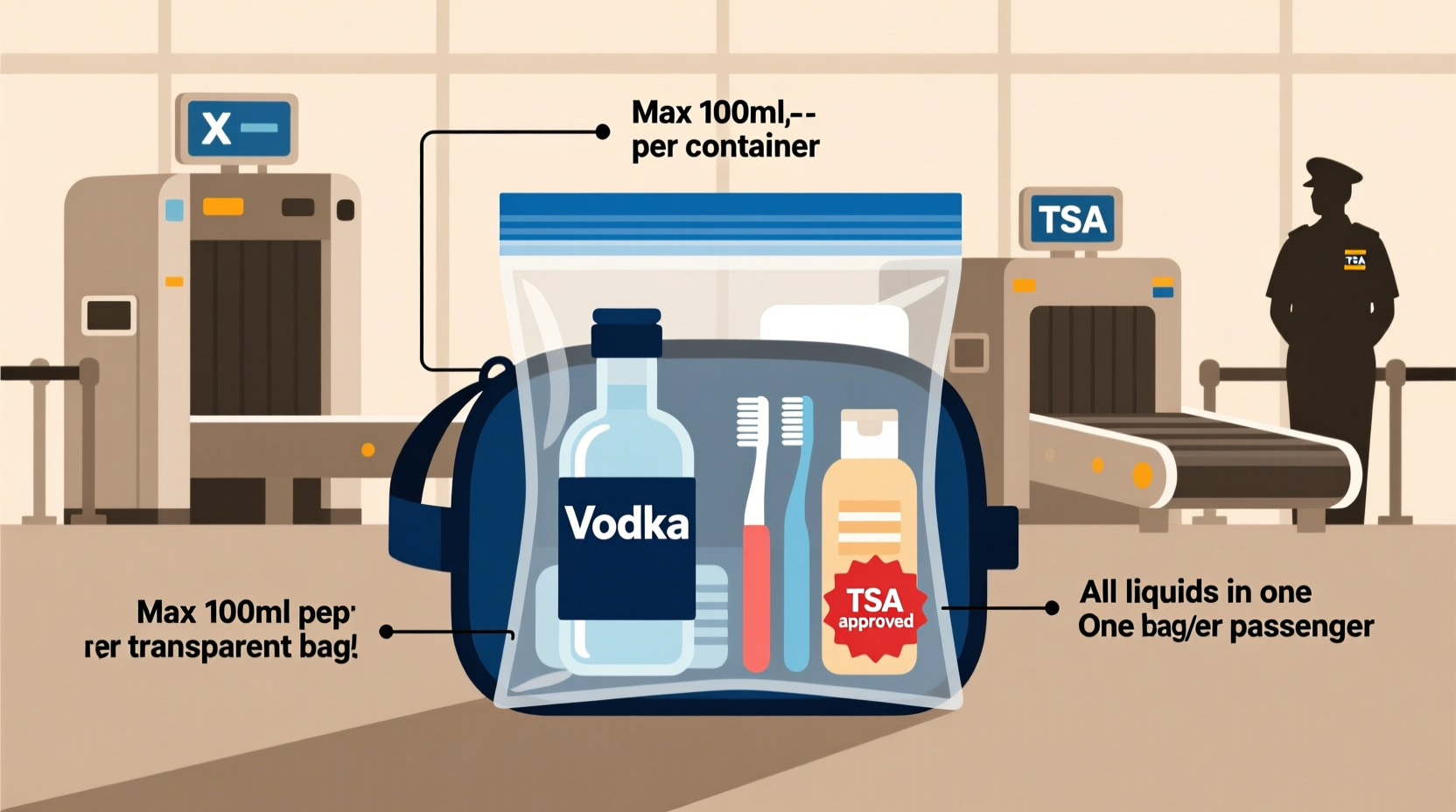 How To Pack Travel-sized Alcohol Without TSA Issues
