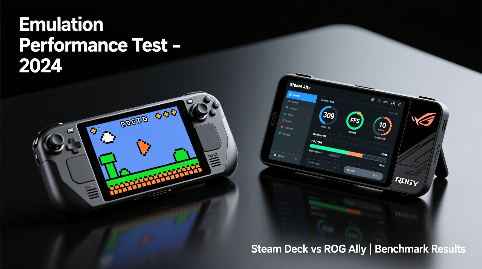 Steam Deck Vs Rog Ally For Emulation Performance Comparison