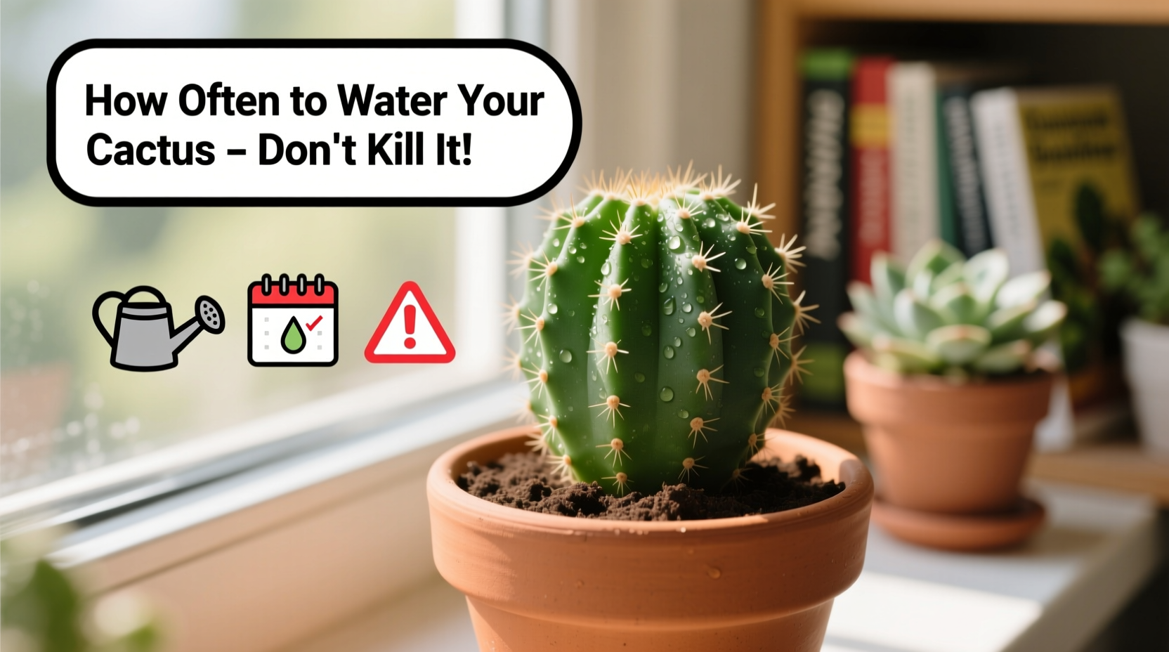 Cactus Care Tips How Often To Water Without Killing Your Plant