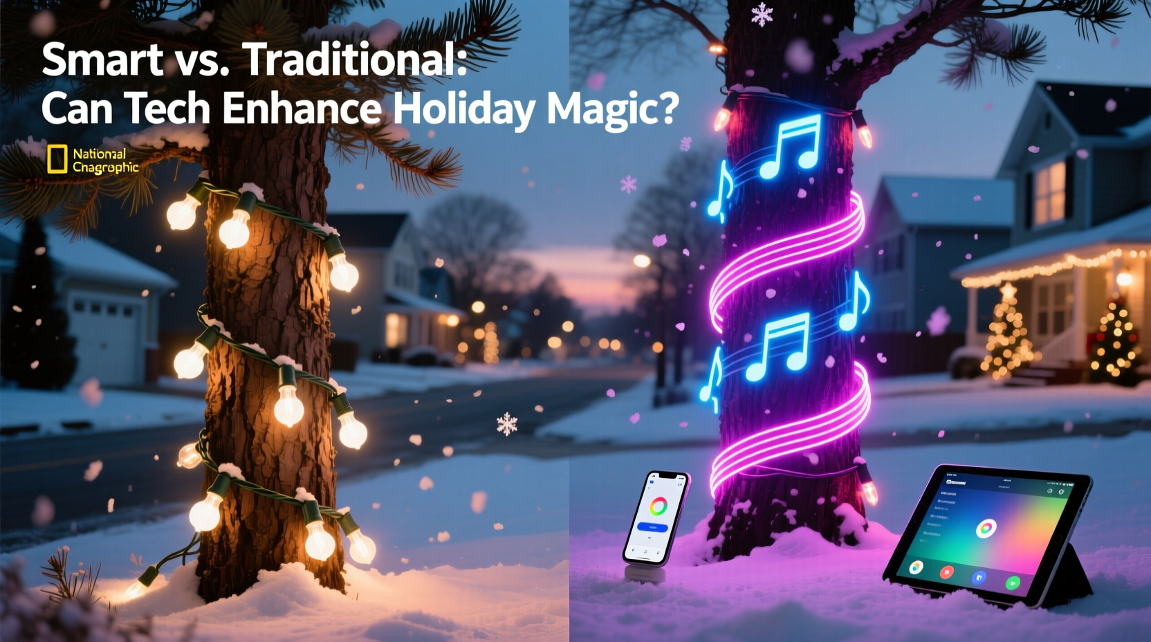 Smart Christmas Lights Vs Traditional Ones Can Tech Really Enhance ...