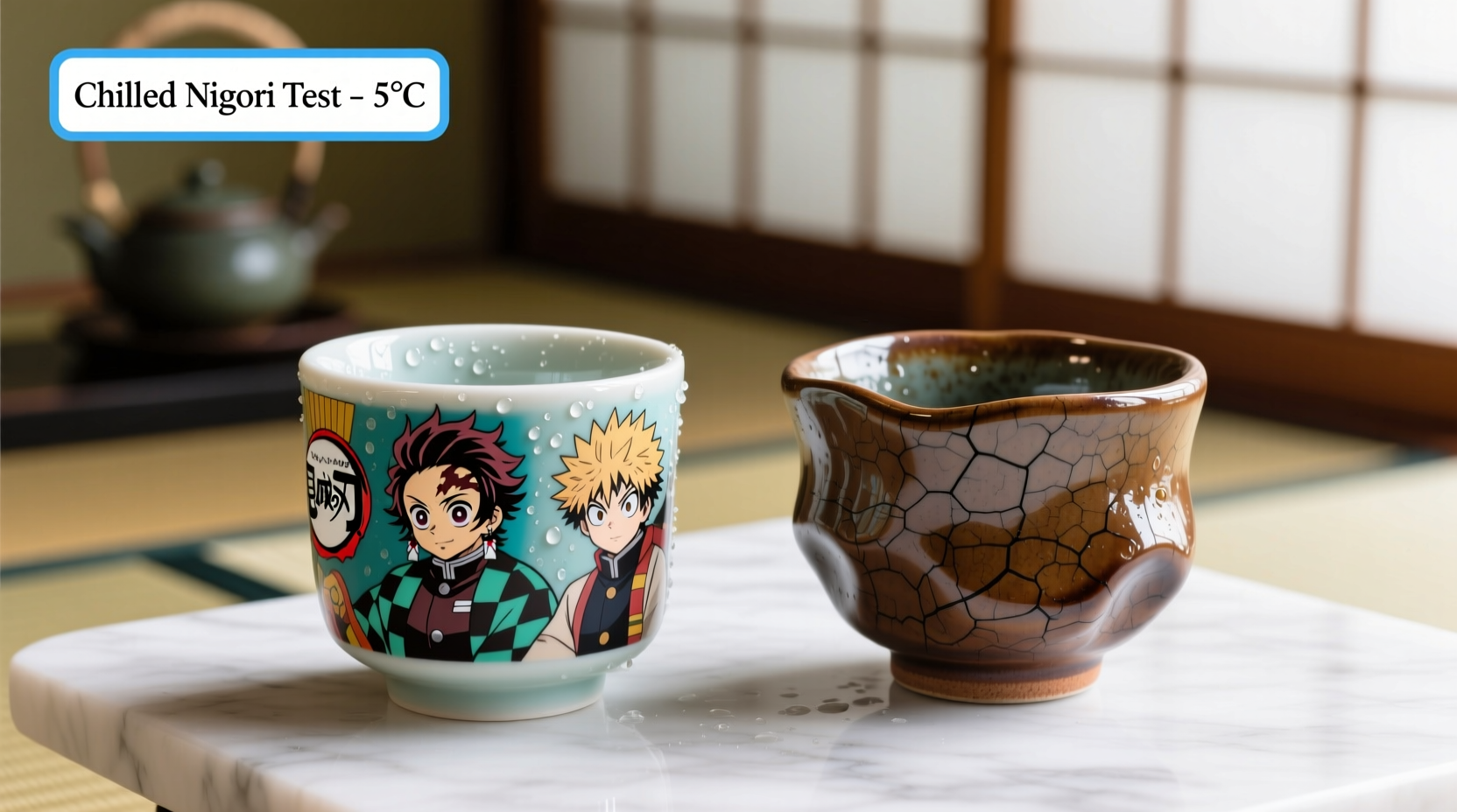 Anime-themed Sake Cups Vs Traditional Raku Ware Which Holds Temperature ...