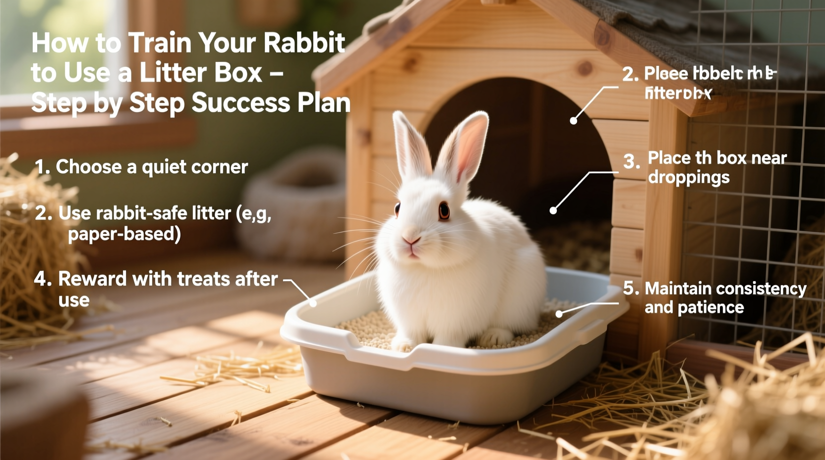 How To Train Your Rabbit To Use A Litter Box Step By Step Success Plan
