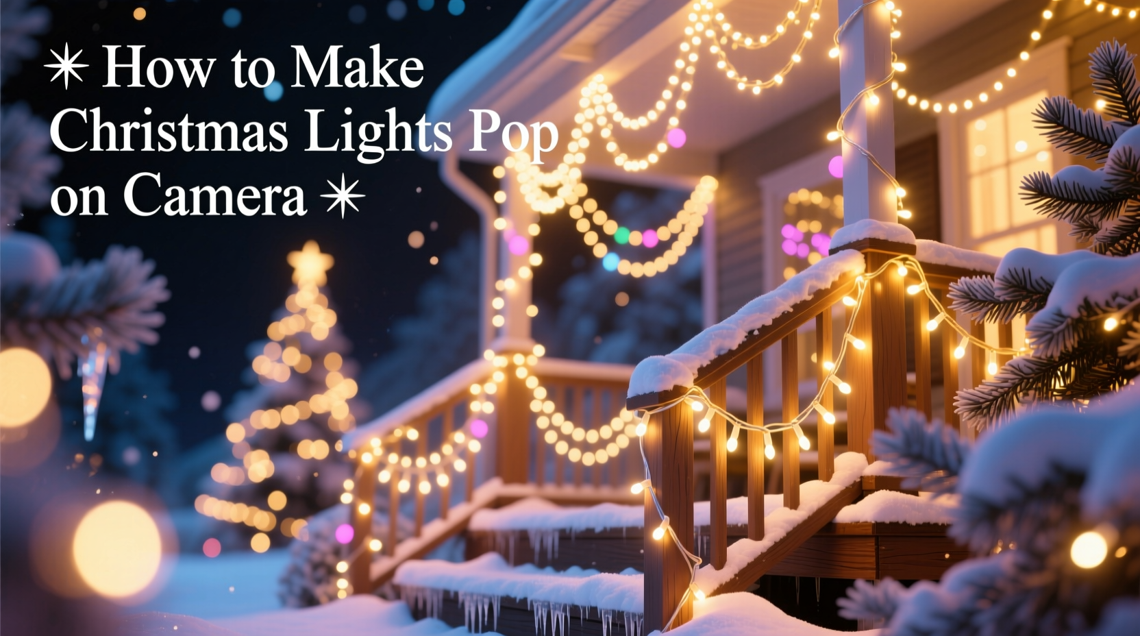 Why Do Christmas Lights Look Different On Camera Tips For ...