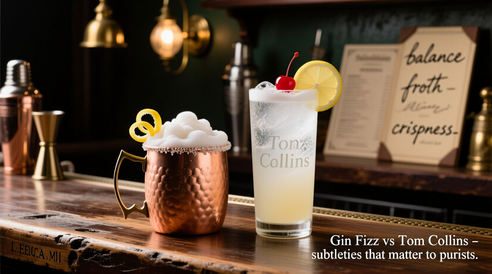 Gin Fizz Vs Tom Collins Subtle Differences That Matter To Purists
