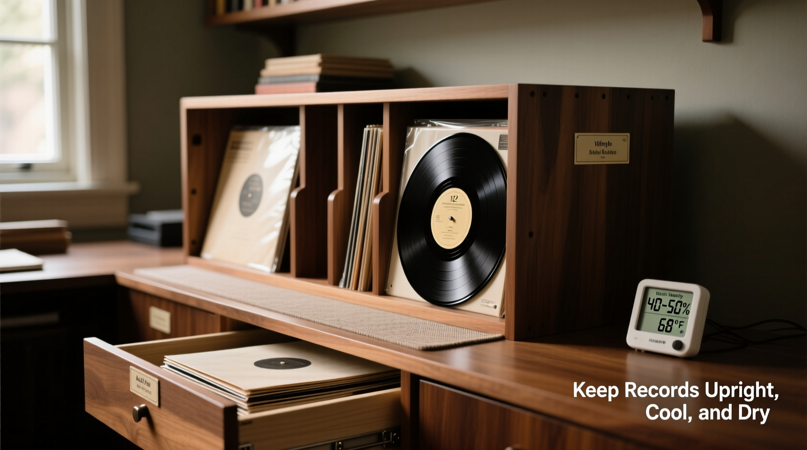 Best Ways To Store Vintage Vinyl Without Warping Or Damage