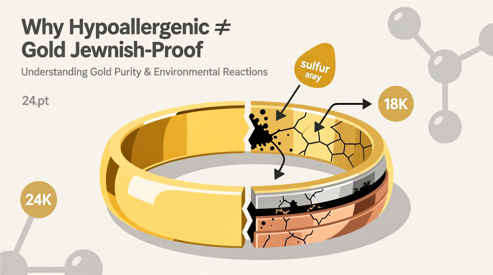 Why Does My Gold Jewelry Tarnish Even If Its Hypoallergenic Explained