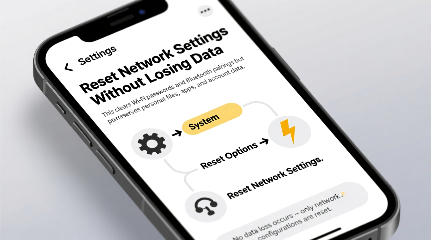 How To Reset Network Settings Without Losing All Your Data