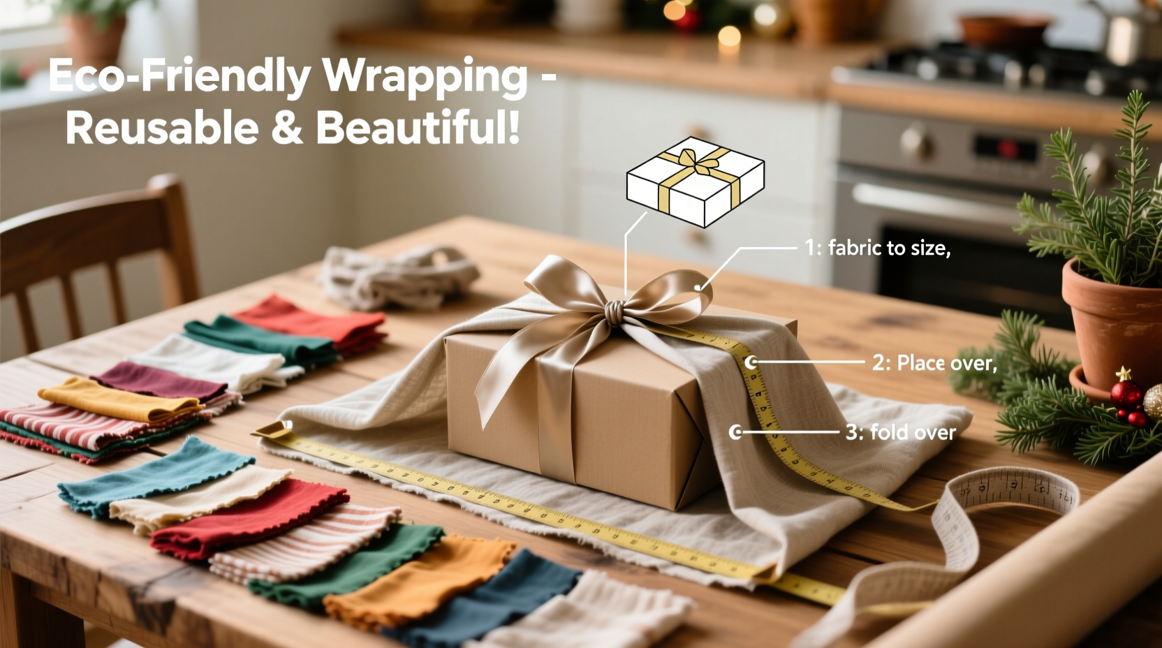 Interesting Fabric For Wrapping Presents Pictures