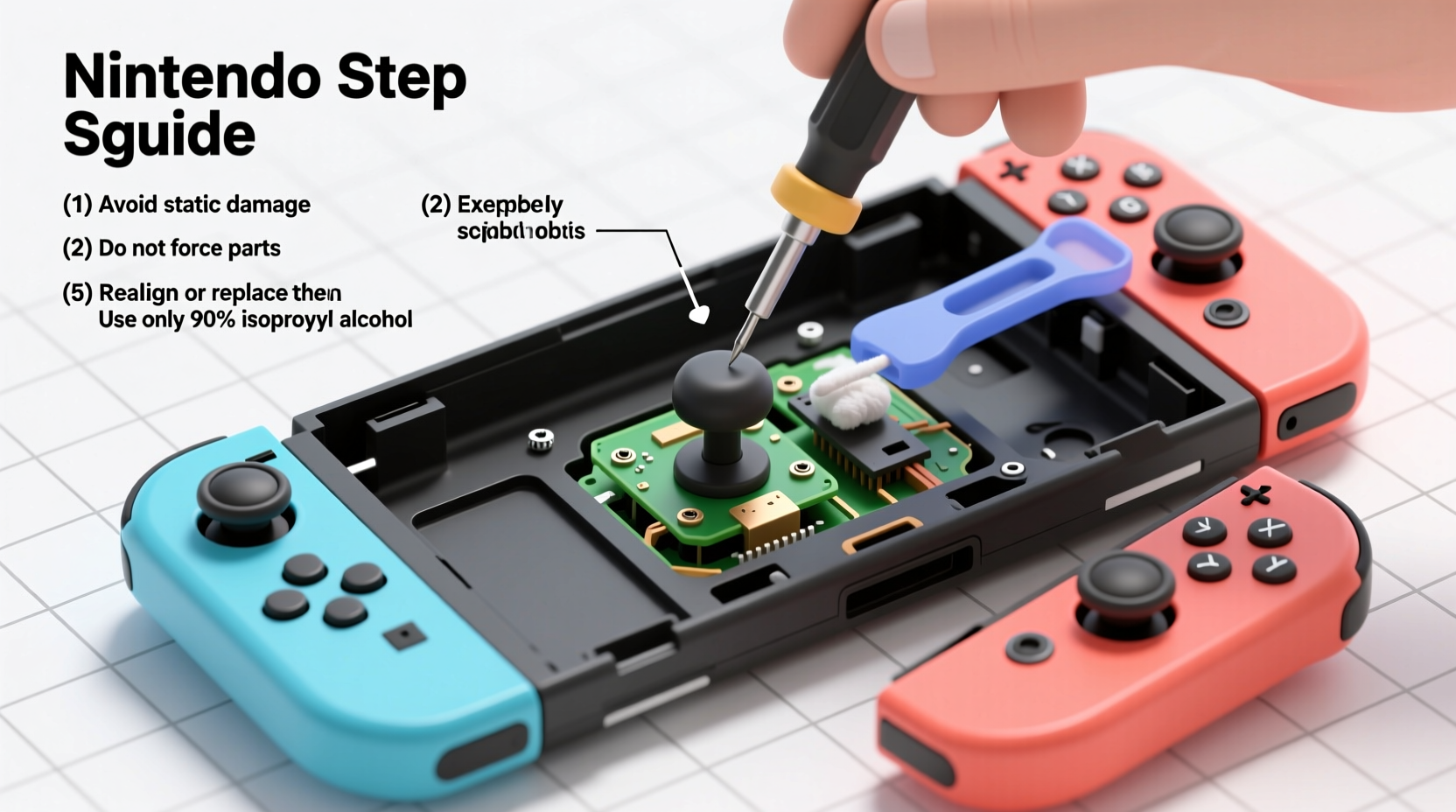 Step By Step Guide To Fixing Nintendo Switch Joy Con Drift Without Buying New Controllers