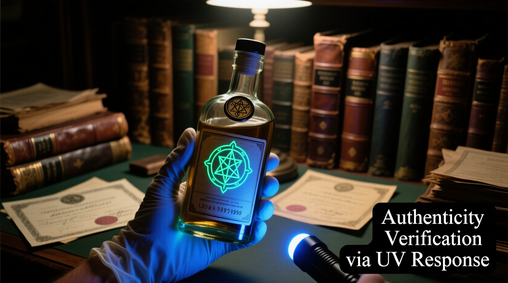 How To Use UV Light To Verify Authenticity Of Rare Spirits