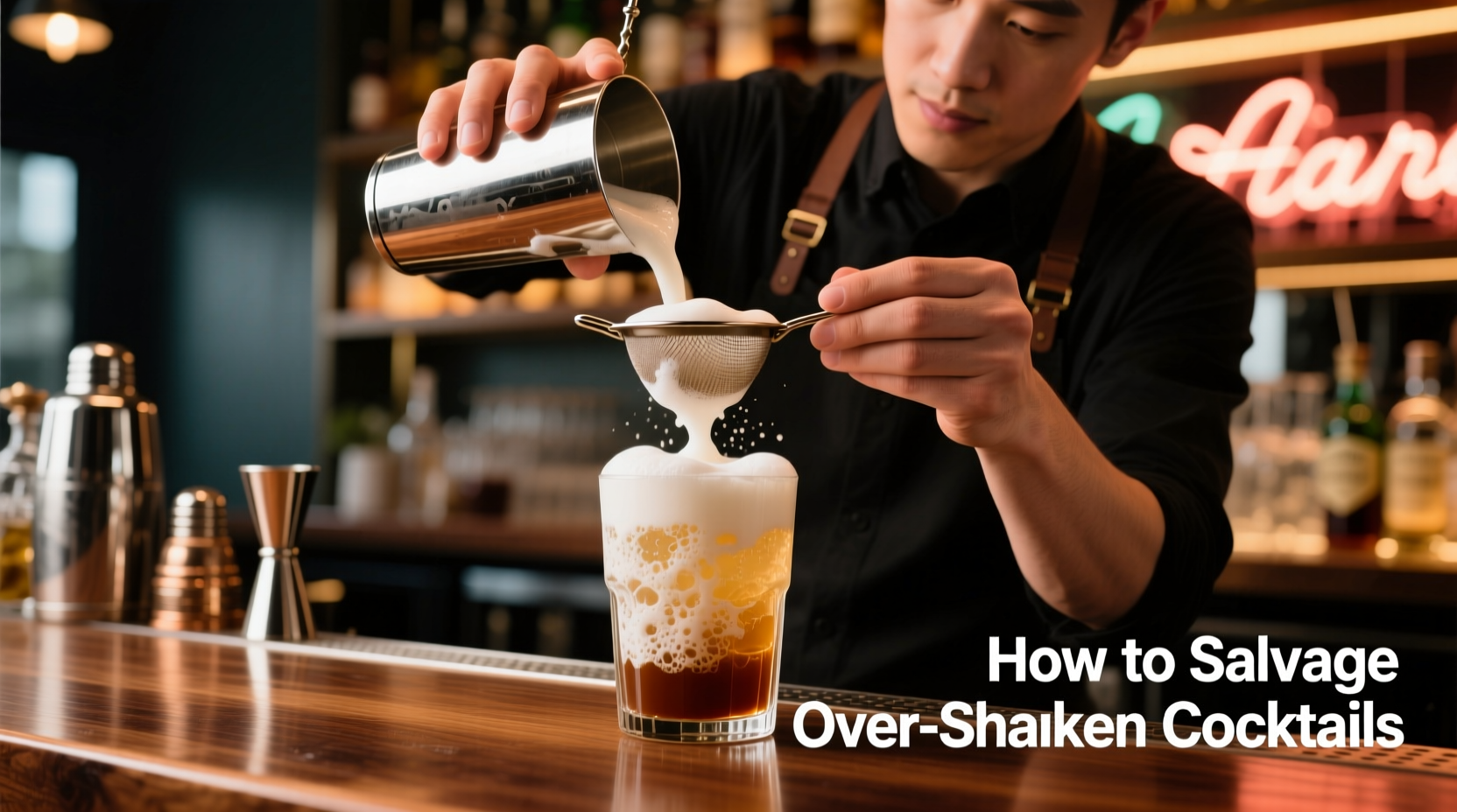 How To Salvage Over-shaken Cocktails And Restore Proper Texture