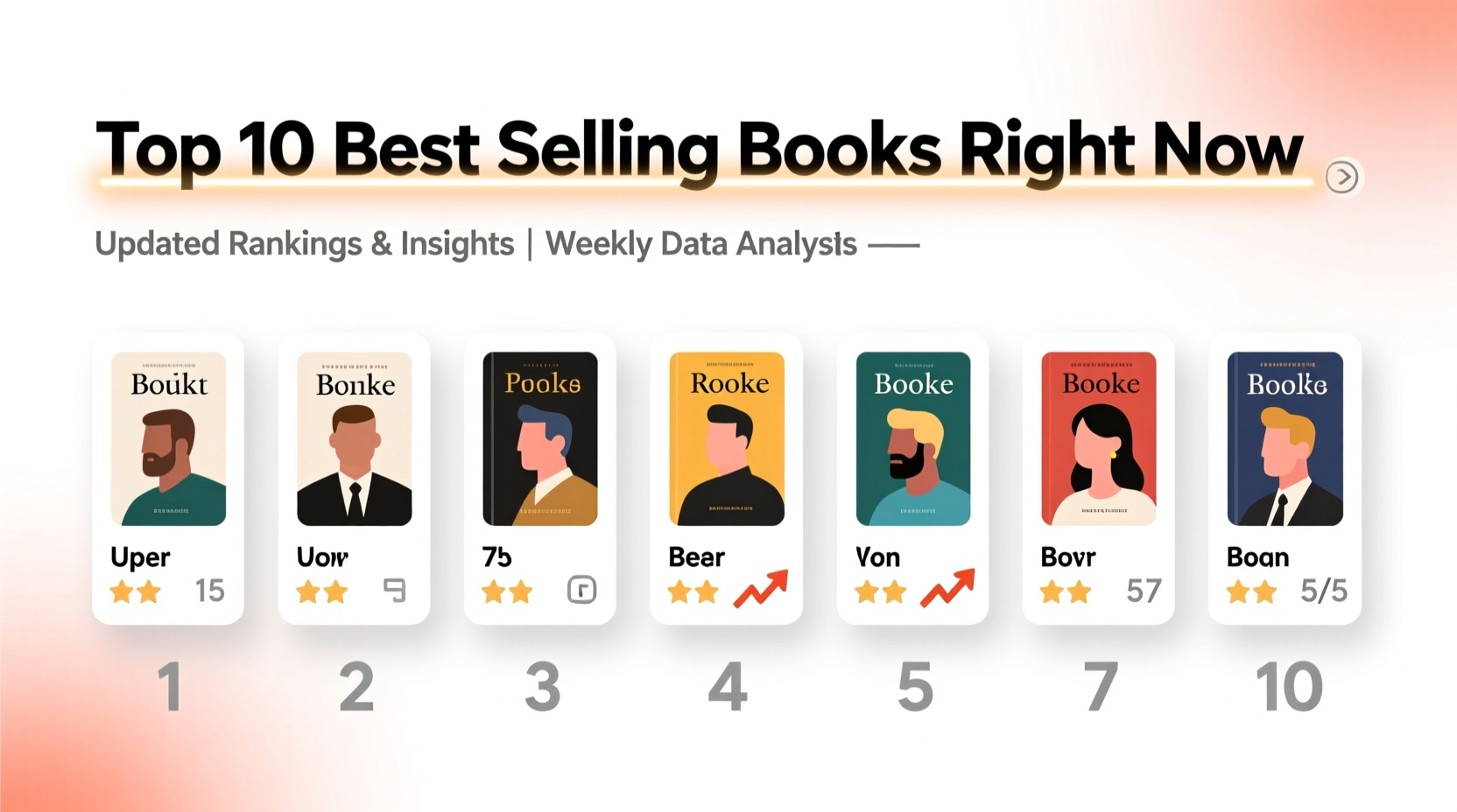 Top 10 Best Selling Books Right Now | Updated Rankings & Insights