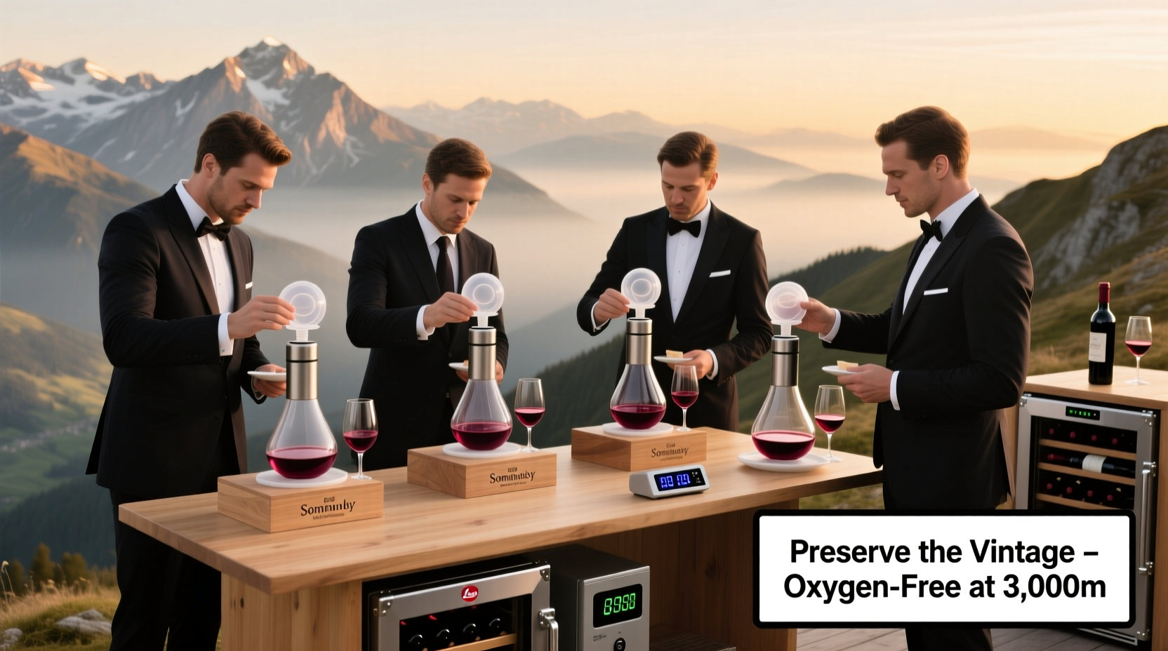 How To Organize A High-altitude Wine Tasting Without Oxidation Issues