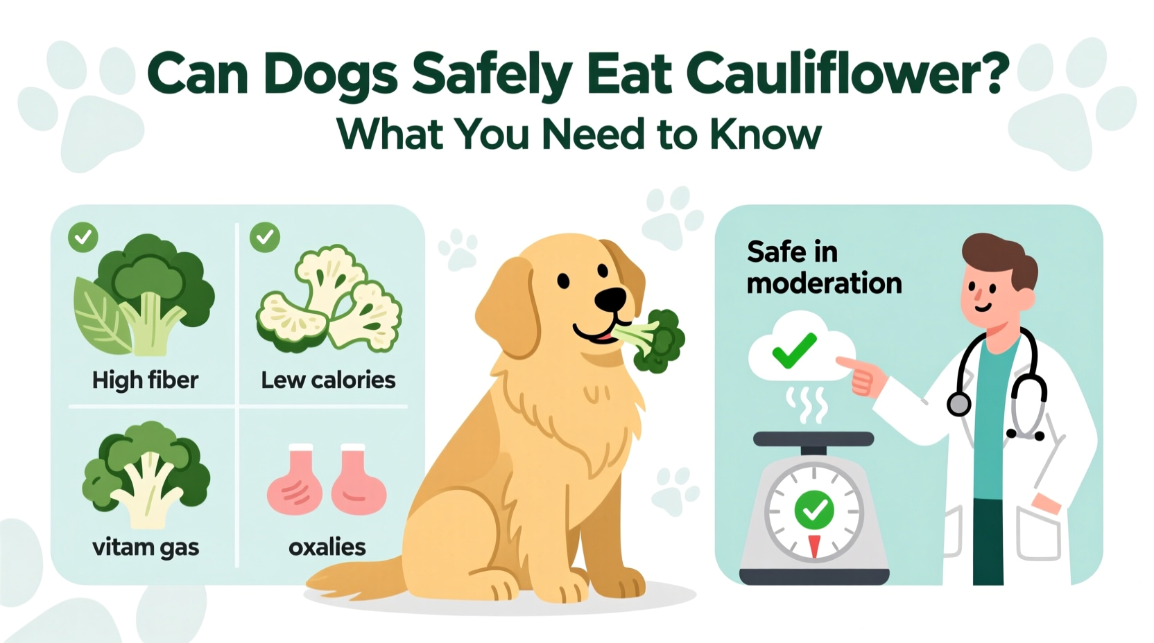 Can Dogs Safely Eat Cauliflower? What You Need To Know