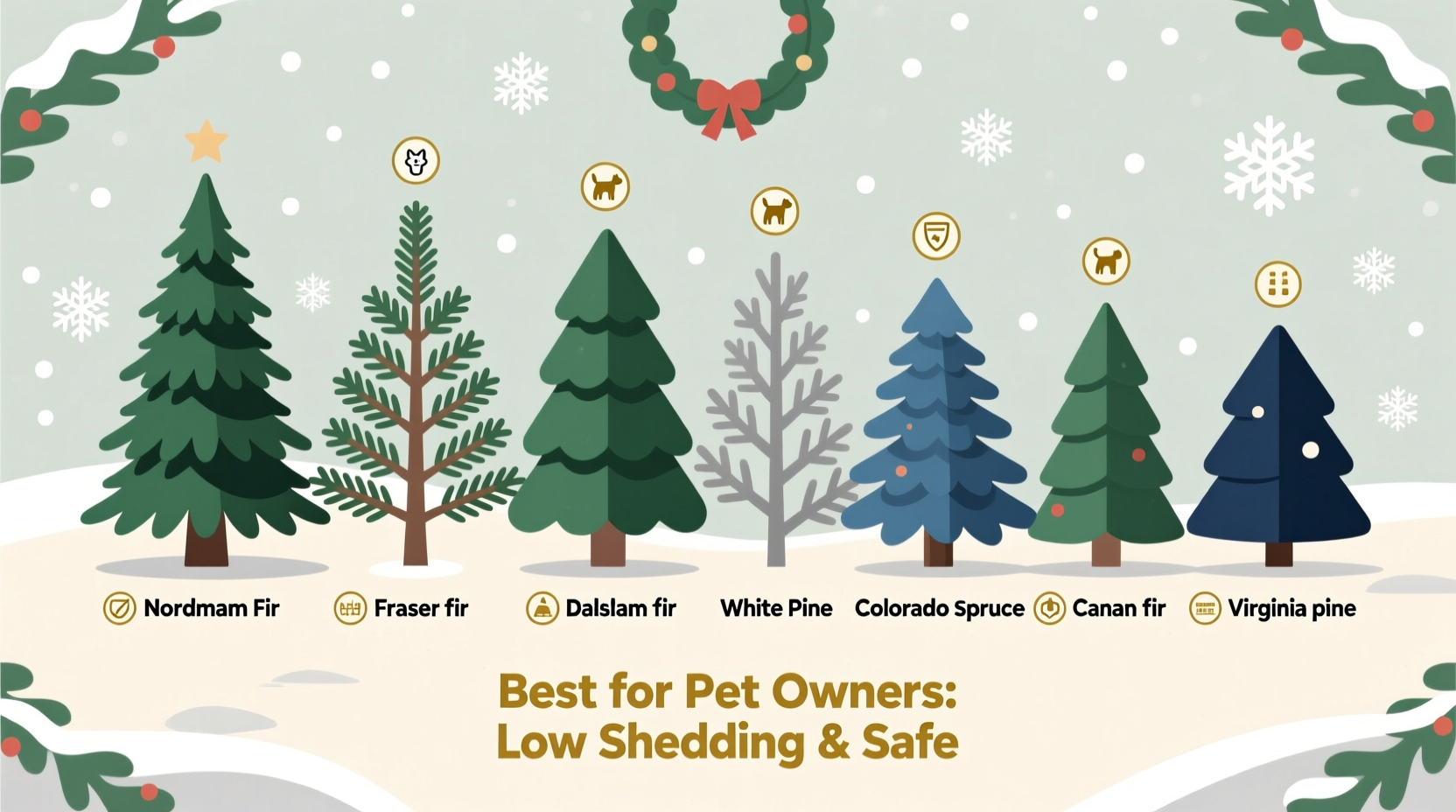 Christmas Tree Varieties Ranked By Needle Retention For Pet Owners With ...