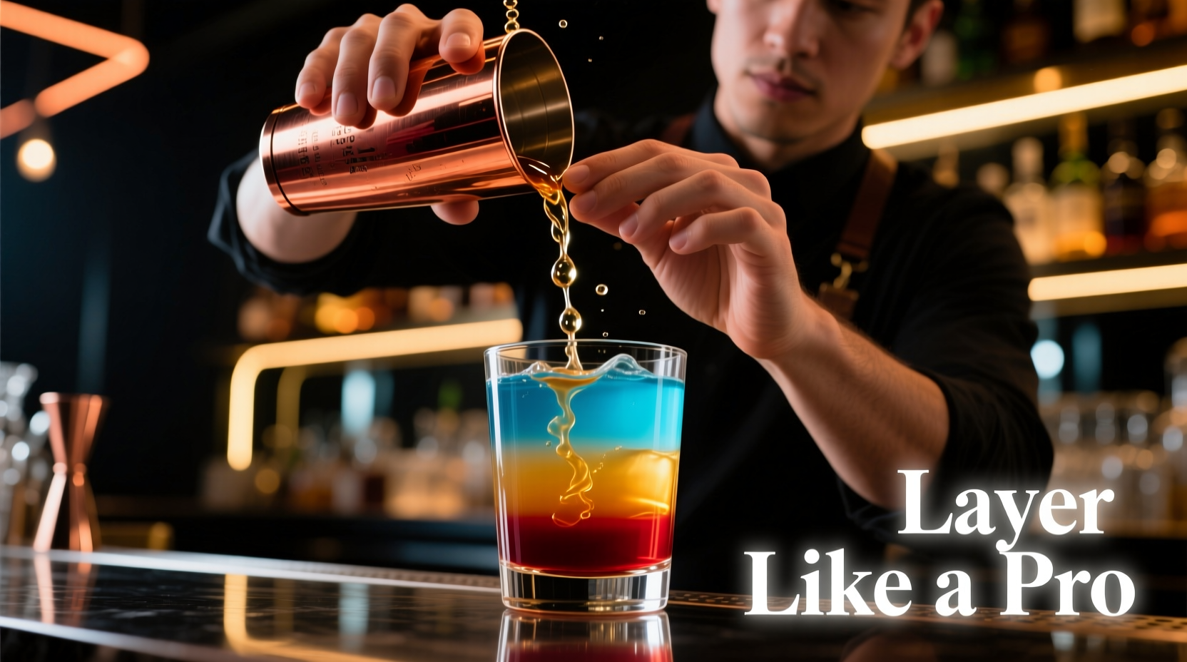 How To Layer Shots Like A Pro Bartender Color Density Techniques