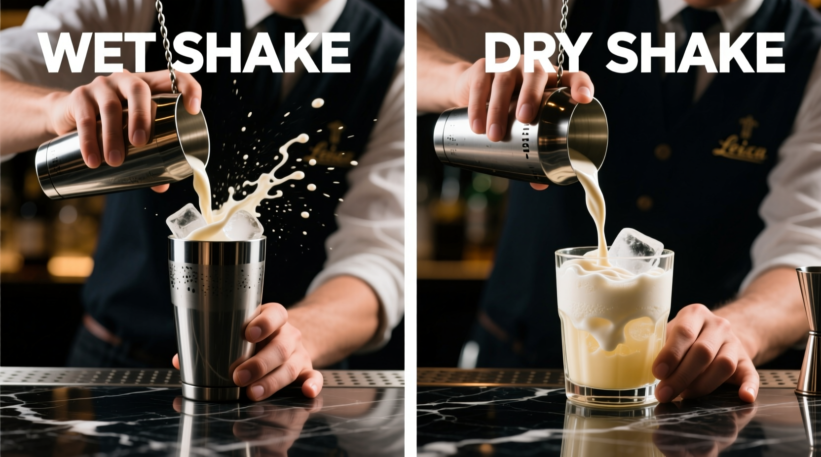 Dry Shake Vs Wet Shake Which Technique Creates Creamier Cocktail Texture