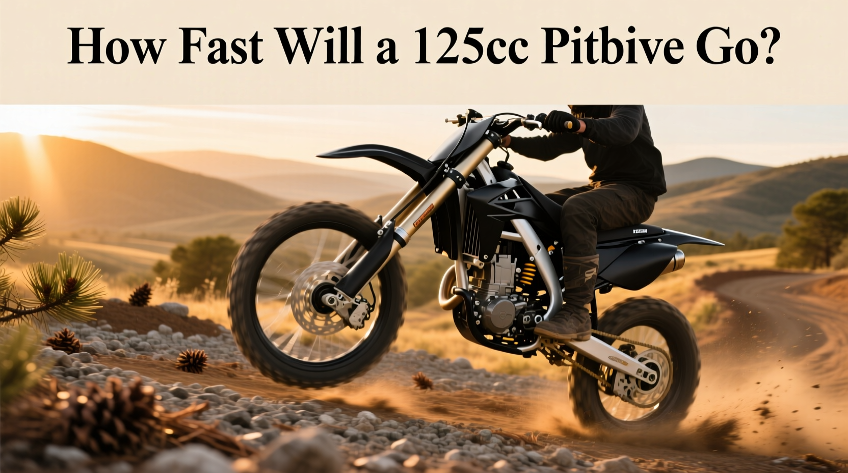 How Fast Can a 125cc Pit Bike Go with Performance Upgrades?