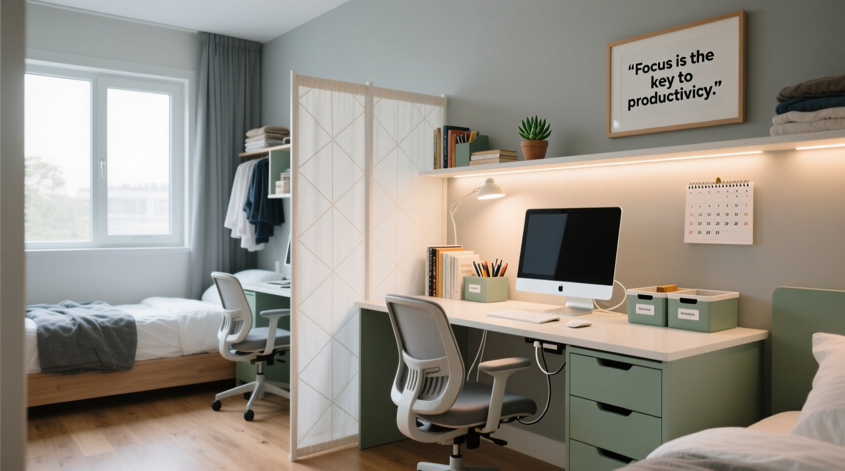 How To Create A Productive Study Space In A Shared Bedroom