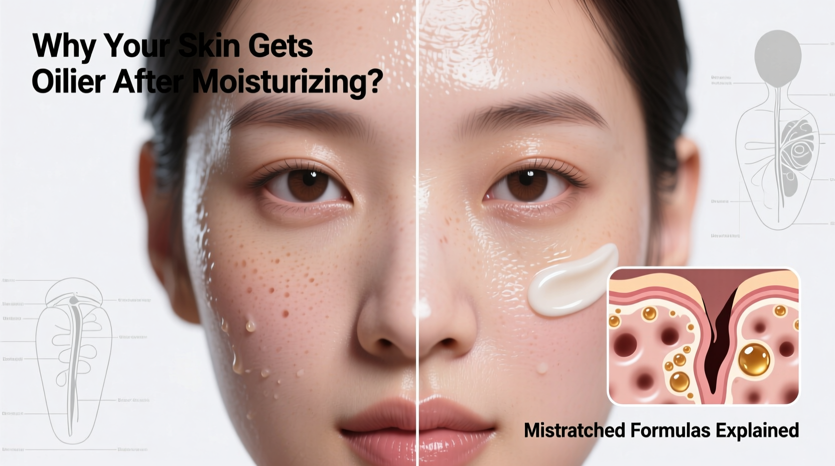 Why Is My Skin Oilier After Using Moisturizer Mismatched Formulas Explained