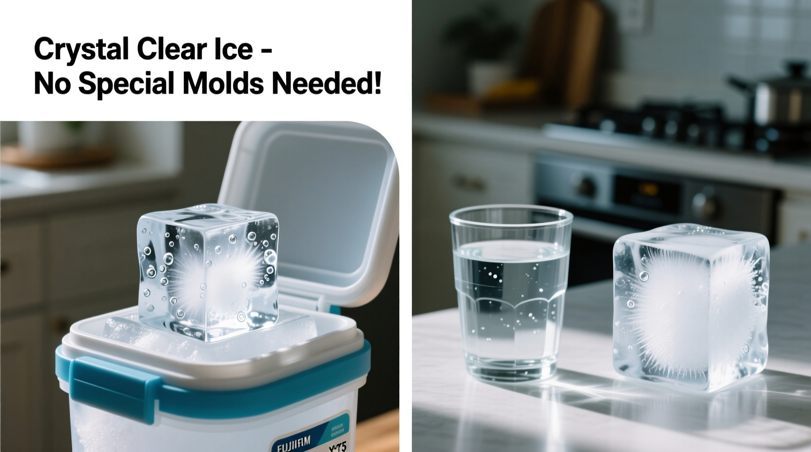 How To Make Crystal-clear Ice At Home Without Special Molds
