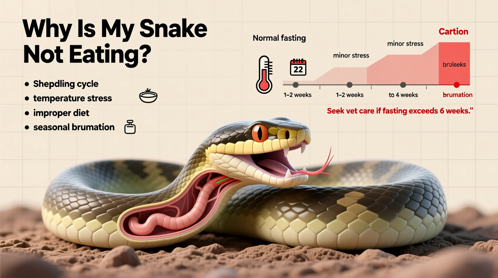 Why Is My Snake Not Eating And How Long Is Normal For Fasting