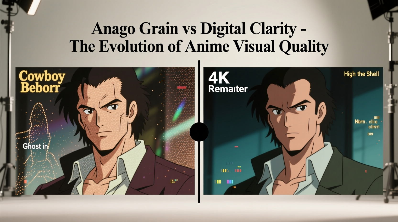 Why Do Older Anime Look Grainy Compared To Modern 4k Remasters