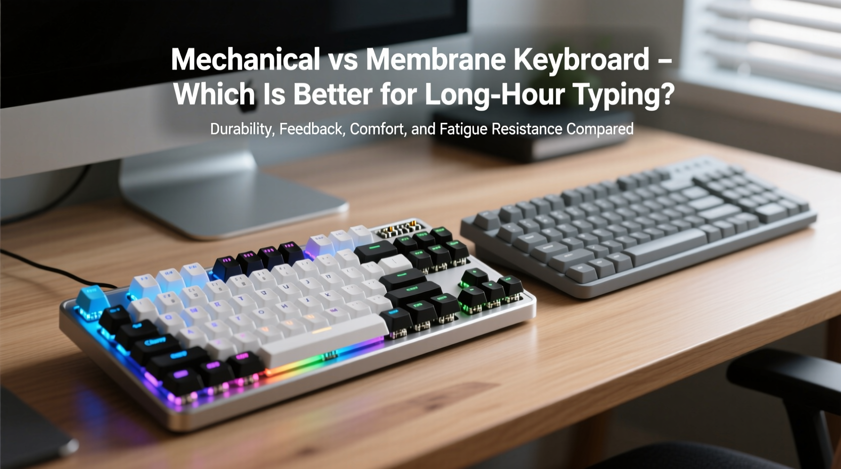Mechanical Keyboard Vs Membrane Which Is Better For Typing Long Hours