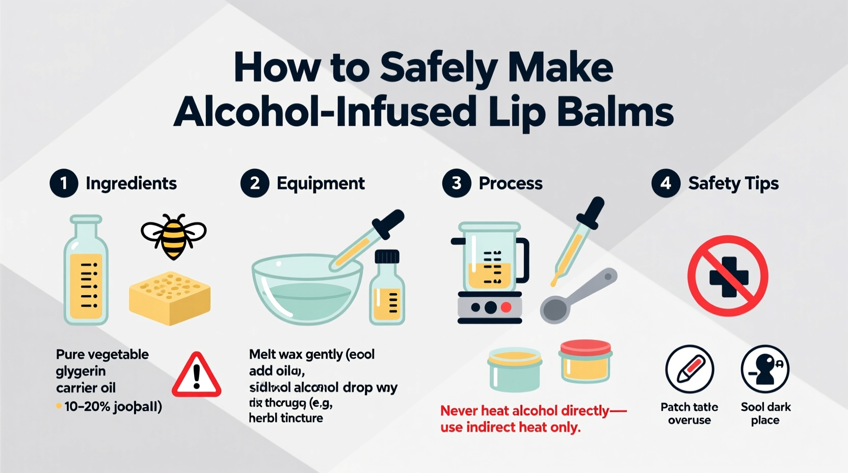 How To Make Alcohol-infused Lip Balms Safely Without Irritation