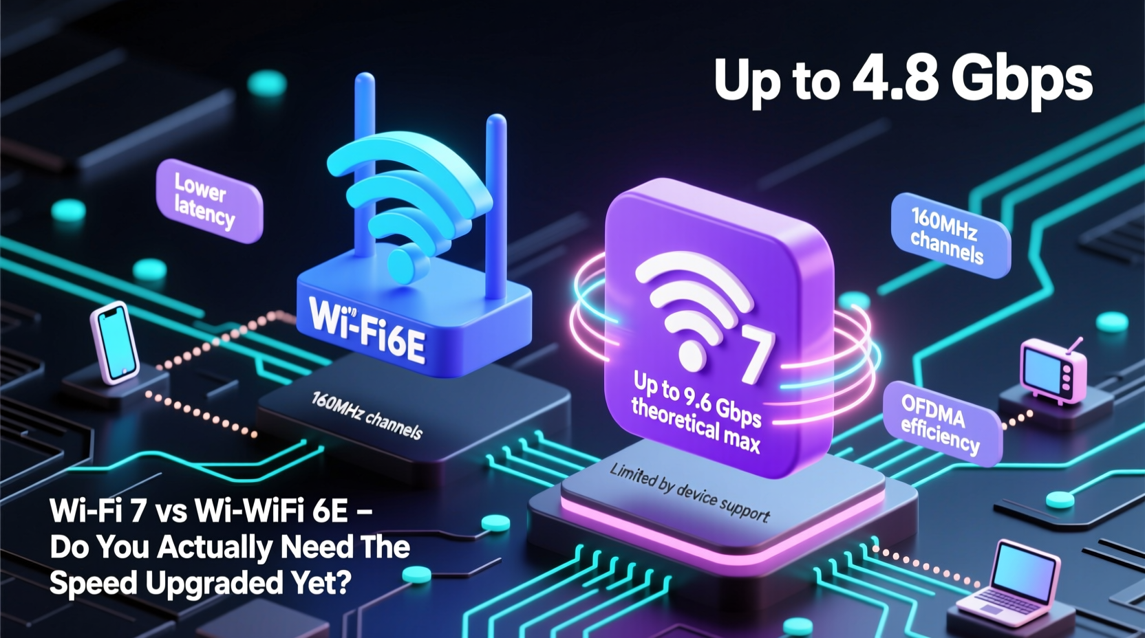 Wifi 6e Vs Wifi 7 Do You Actually Need The Speed Upgrade Yet