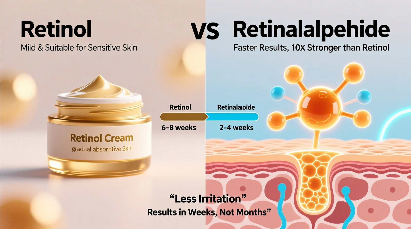 Retinol Cream Vs Retinaldehyde Which Delivers Results Faster With Less ...