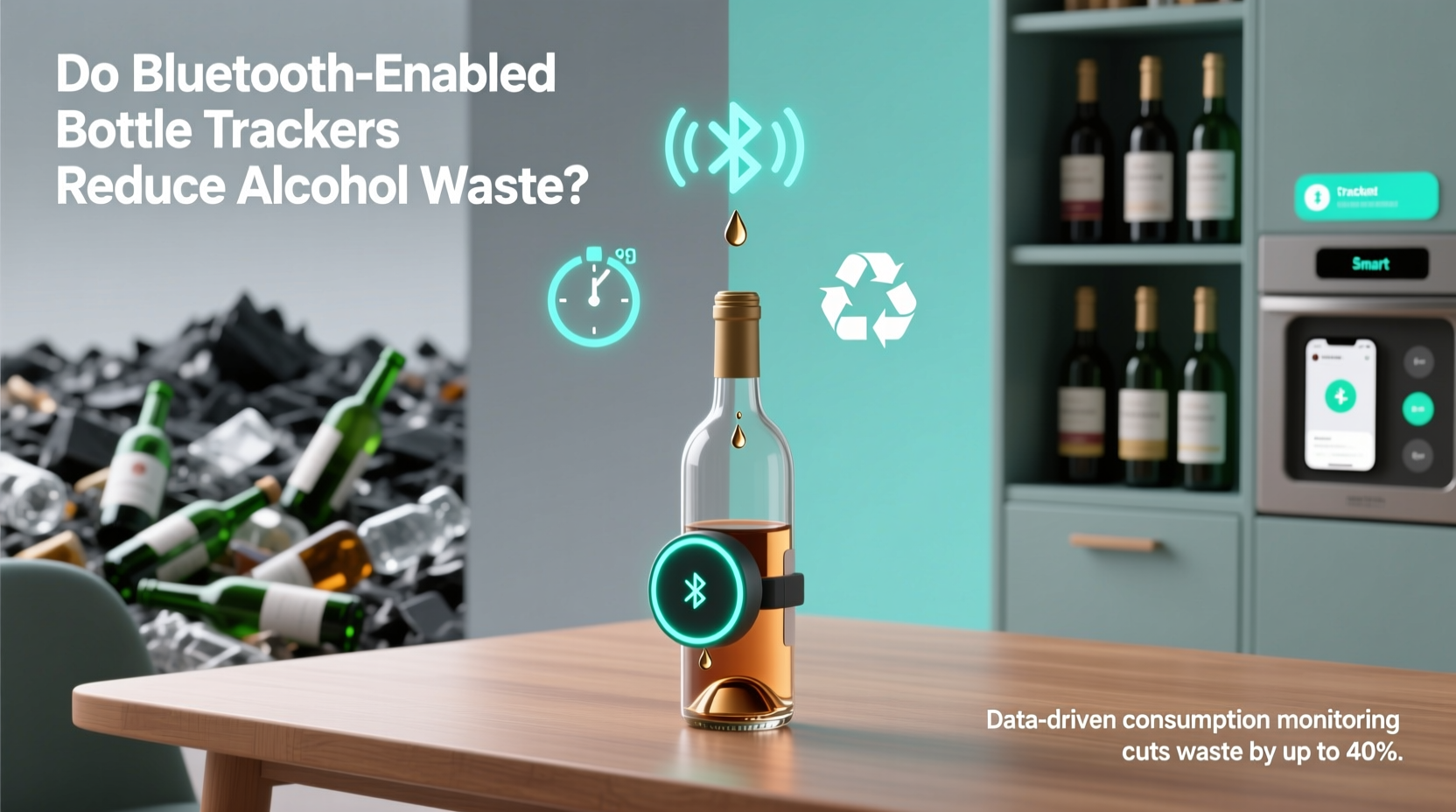Do Bluetooth-enabled Bottle Trackers Help Reduce Alcohol Waste