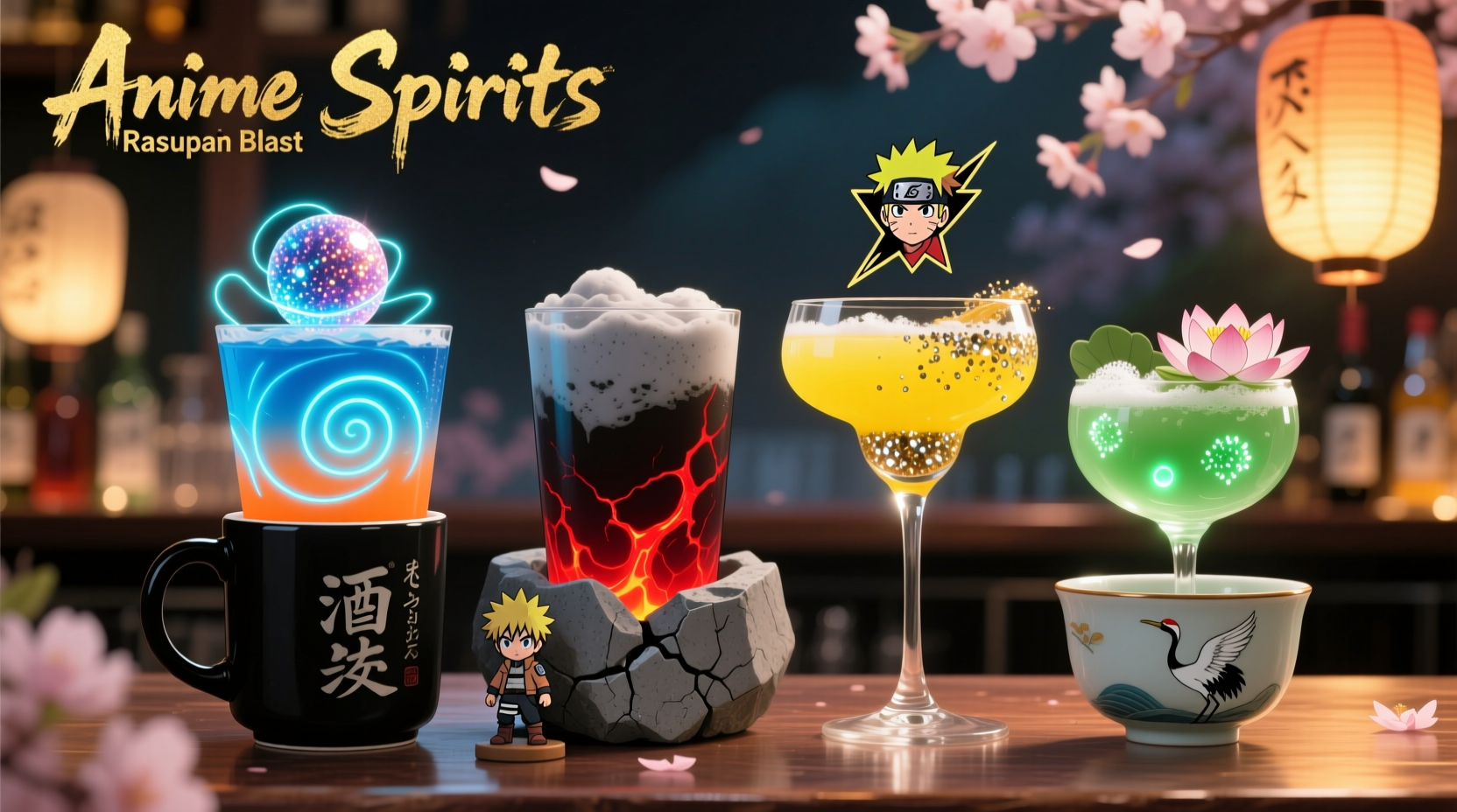 How To Create Anime-themed Cocktails Inspired By Popular Series