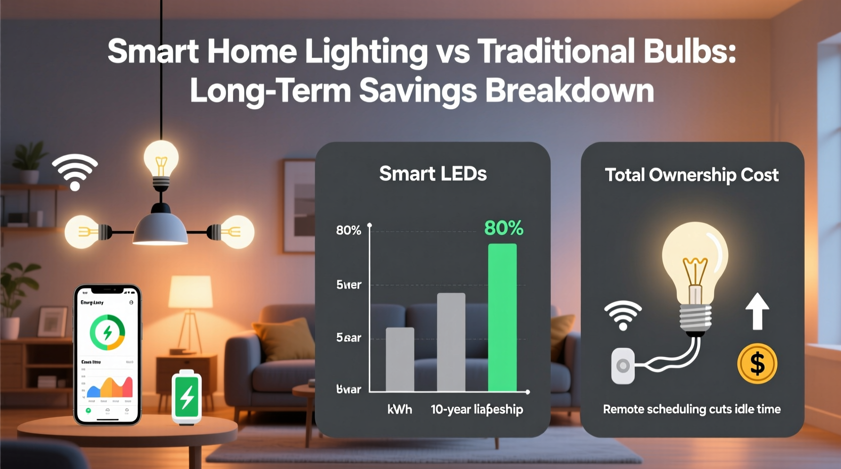 Smart Home Lighting Vs Traditional Bulbs Which Saves More In The Long Run