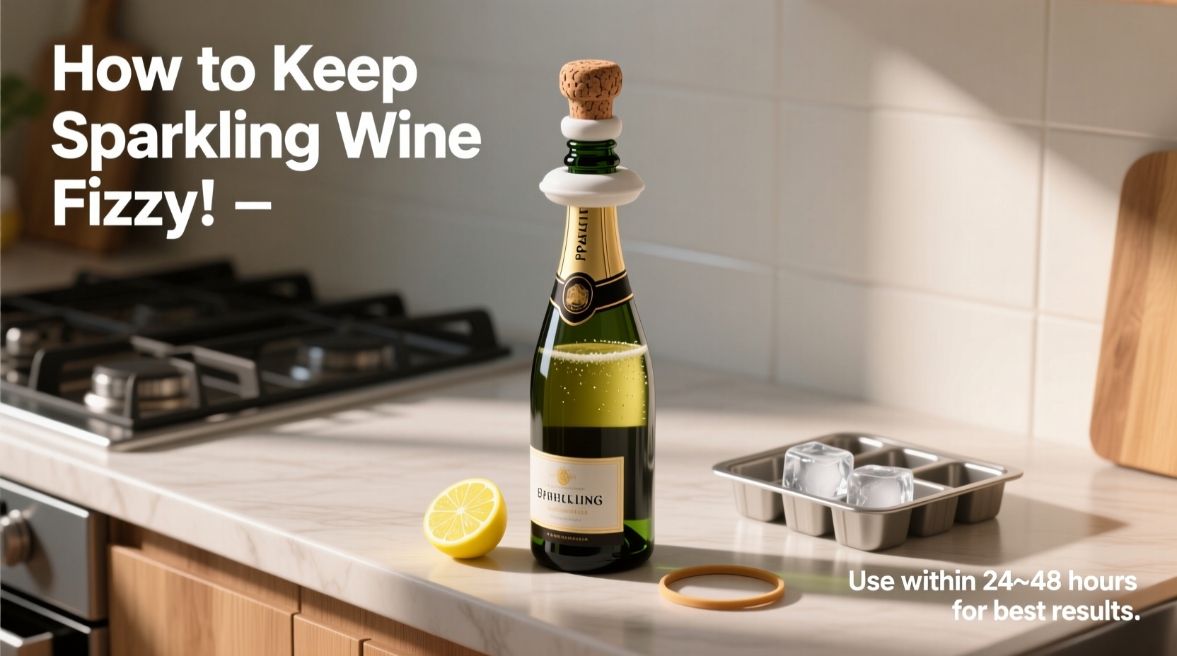 How To Store Opened Sparkling Wine Without Losing Fizz Using Everyday ...
