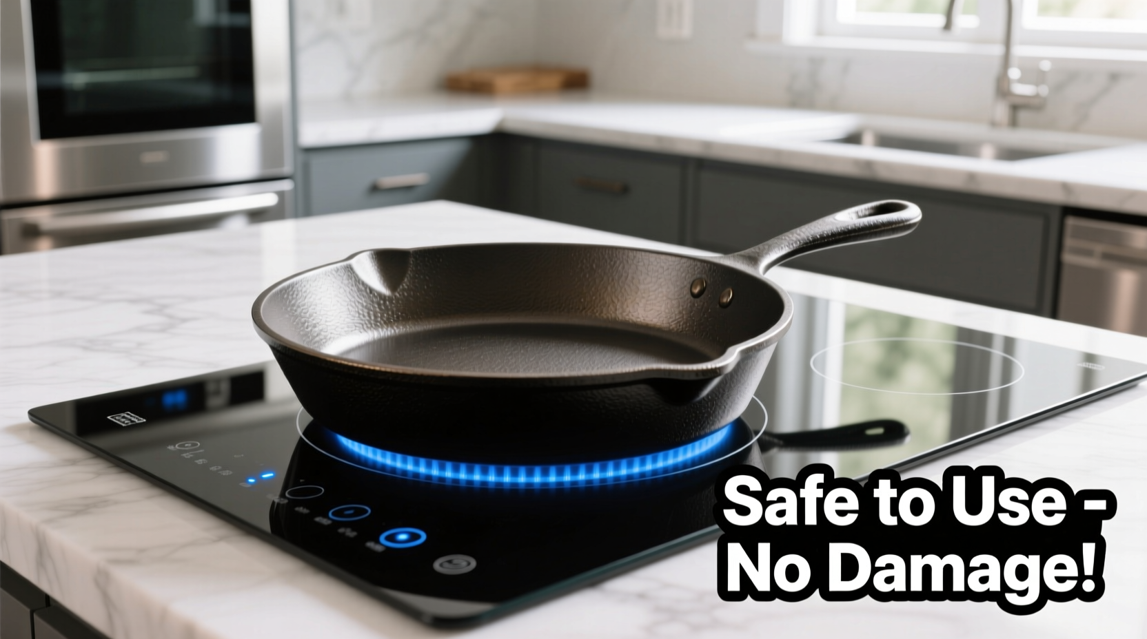 Can You Use Cast Iron On An Induction Cooktop Or Will It Damage The Surface