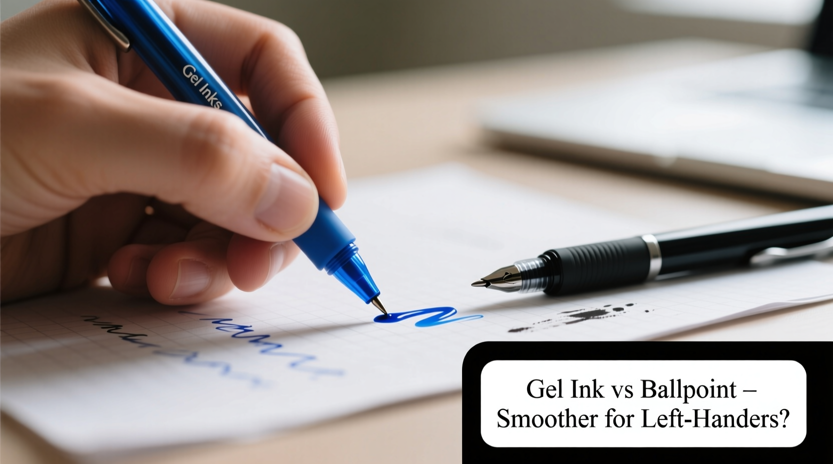 Gel Ink Vs Ballpoint Pens Which Writes Smoother For Left Handed People