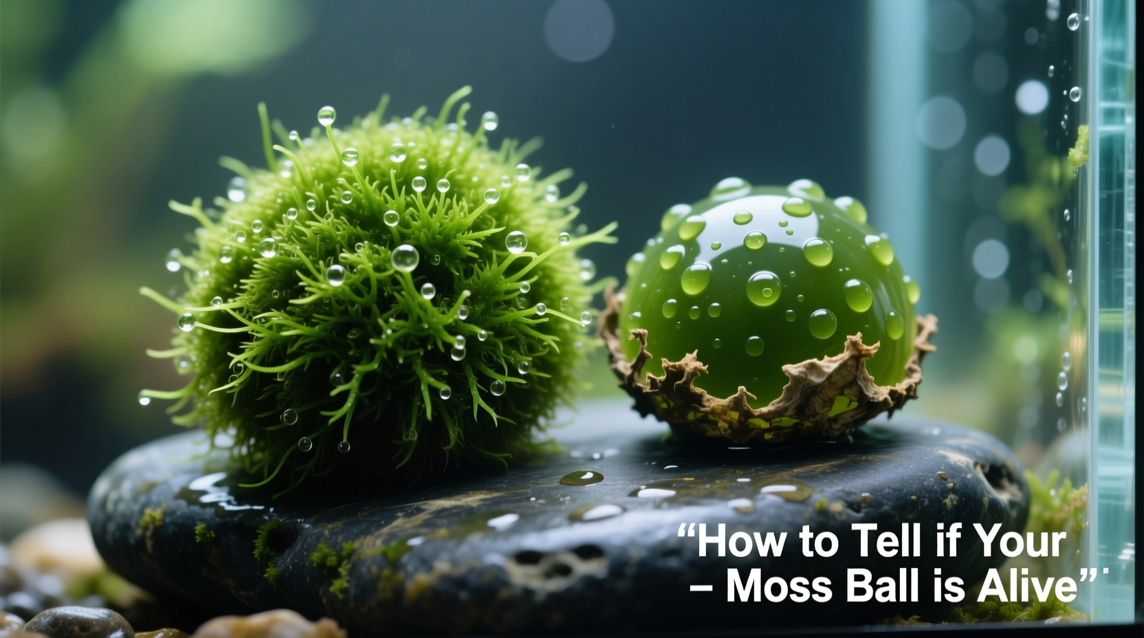 Aquarium Moss Balls Real Vs Fake How To Tell If Your Plant Is Alive
