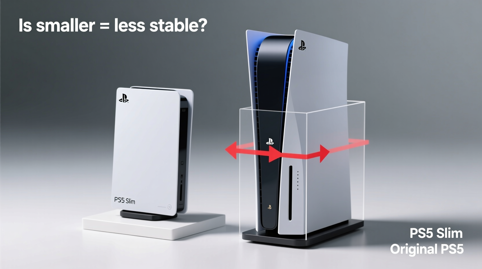 Ps5 Slim Vs Original Ps5 Is The Smaller Size Worth The Stand Instability