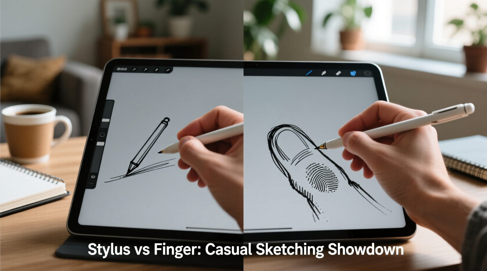 Tablet Stylus Vs Finger Drawing Which Is Better For Casual Digital ...