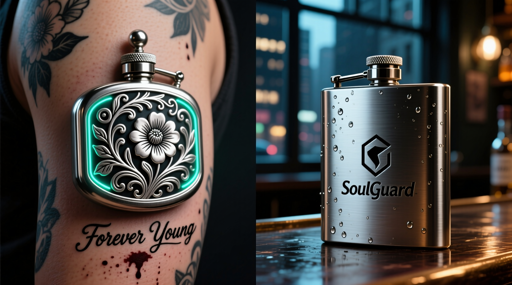 Flask Tattoo Designs Vs Actual Flasks Which Trend Resonates More In 2025