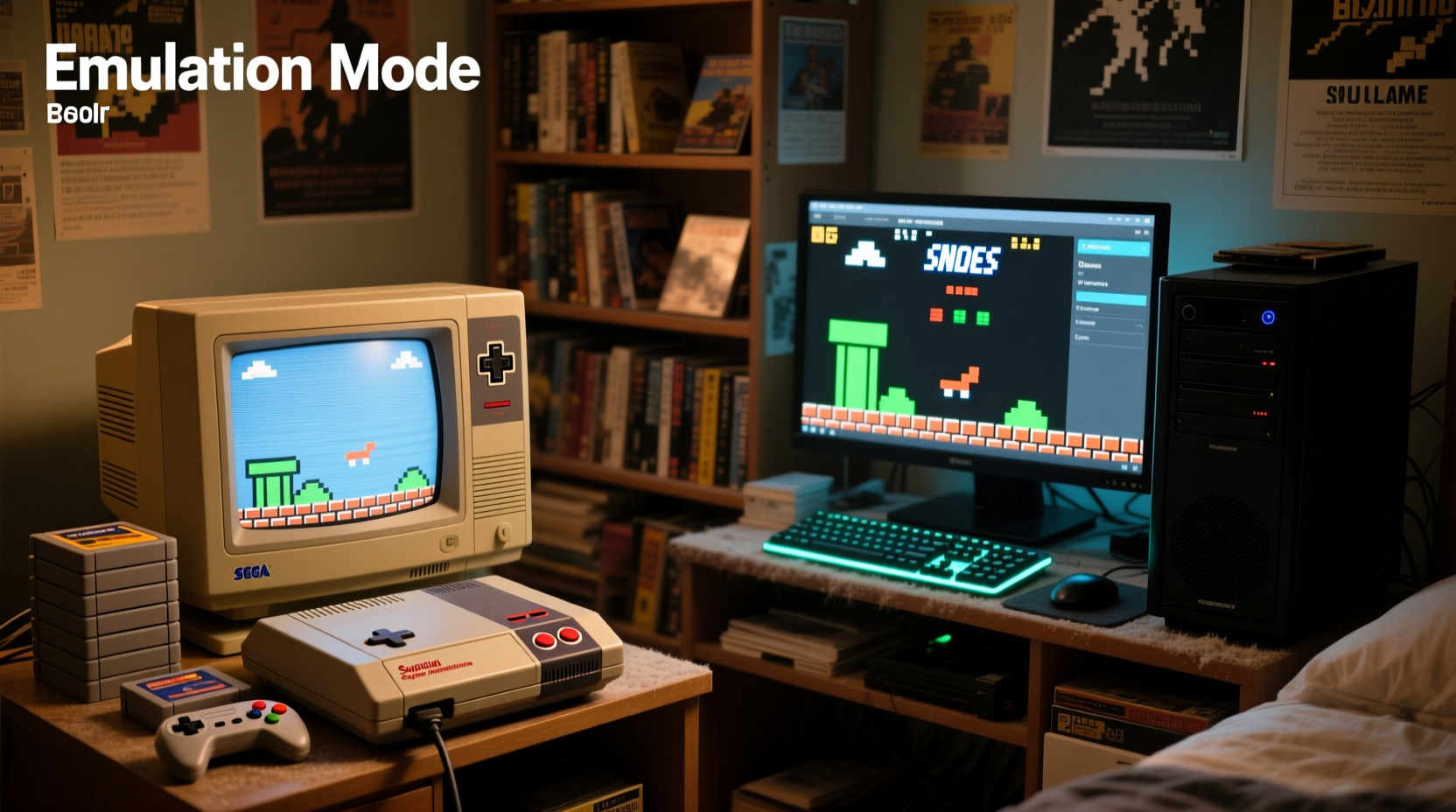 Retro Gaming Console Vs Emulation On Pc Which Offers Better Nostalgia Value