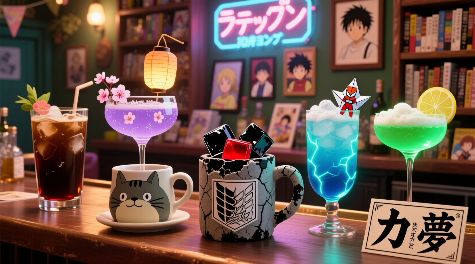 How To Pair Cocktails With Anime-themed Parties Creatively