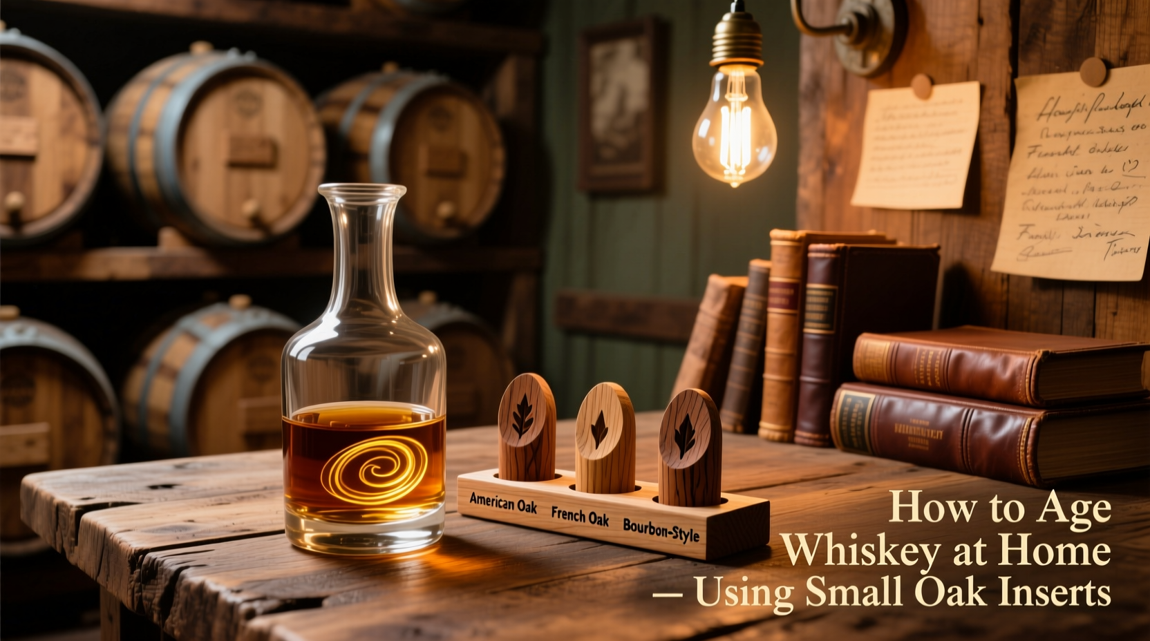 How To Age Whiskey At Home Using Small Oak Inserts