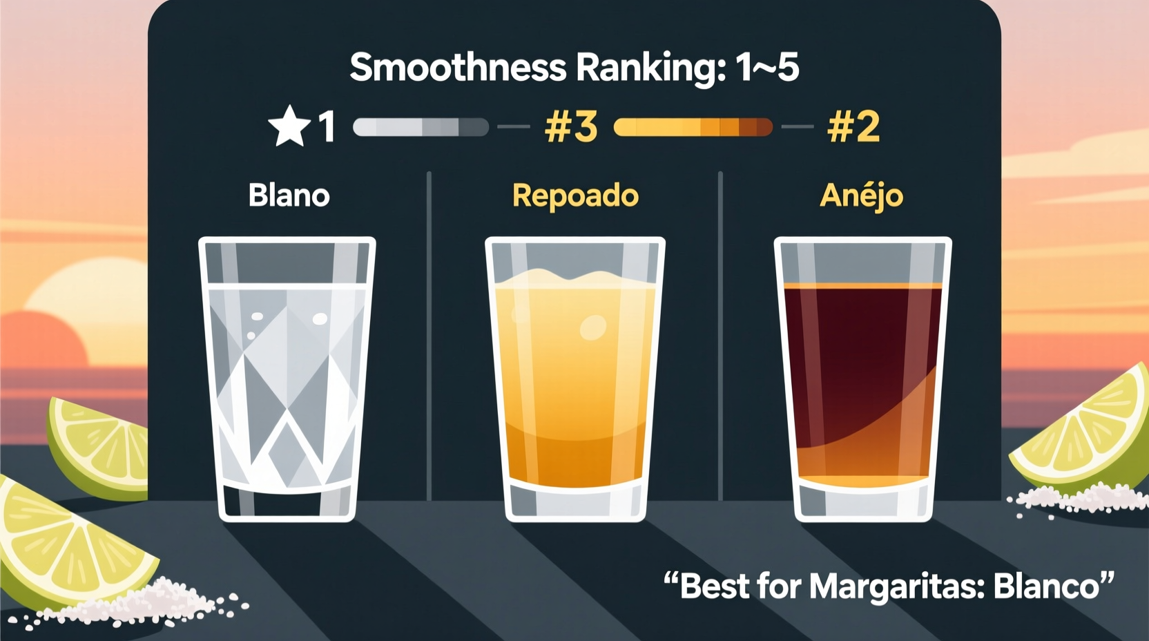Tequila Aging Levels Which Type Works Best In Margaritas Smoothness Ranked