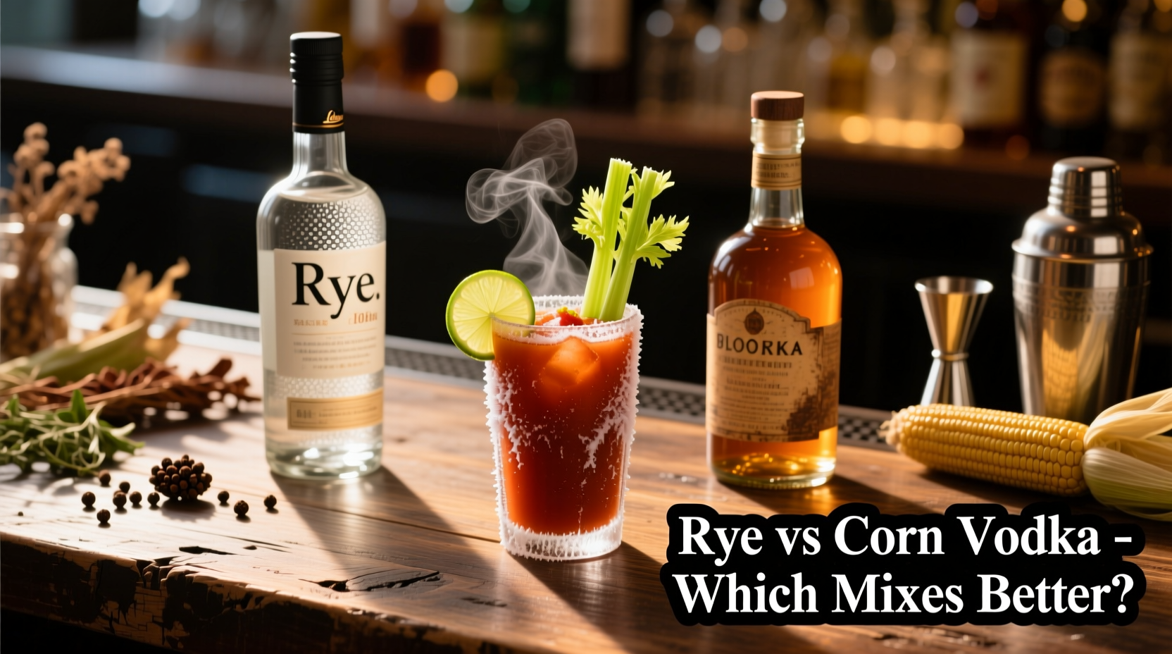 Rye Vs Corn Vodka Which One Mixes Better In A Bloody Mary